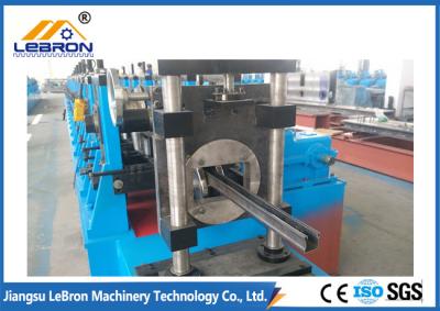 China Solar PV Bracket Roll Forming Machine 20 Stations Gearbox Transmission 45KW AC Motor for sale