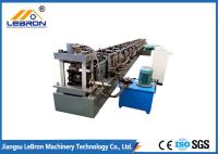 China Full Automatic Storage Rack Roll Forming Machine Hardening Treatment Roller Material for sale
