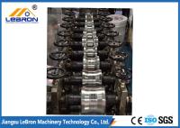 China Full Automatic Storage Rack Roll Forming Machine Hardening Treatment Roller Material for sale
