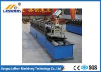 China Automatic Galvanized Shutter Door Roll Forming Machine 15 Stations 75mm Shaft for sale