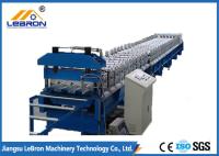 China Full Automatic Floor Deck Roll Forming Machine 0.6-1.5mm Steel Thickness 22kw Motor for sale
