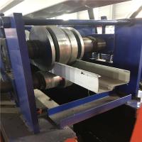 China T Profile Shutter Door Roll Forming Machine 0.3-0.8mm Thickness 8-10m/min Speed for sale