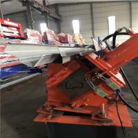 China T Profile Shutter Door Roll Forming Machine 0.3-0.8mm Thickness 8-10m/min Speed for sale