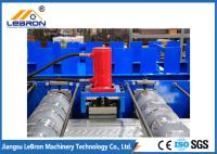 China Blue Color Steel Structure Floor Deck Roll Forming Machine Delta PLC Control System for sale