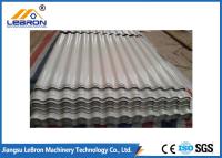 China High Efficiency Blue Color Corrugated Forming Machine 21 Rollers 5.5KW Mitsubishi PLC for sale