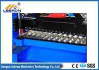China 825 Model Blue Color Corrugated Sheet Roll Forming Machine 5.5KW Full Automatic for sale