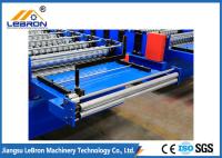 China 825 Model Blue Color Corrugated Sheet Roll Forming Machine 5.5KW Full Automatic for sale