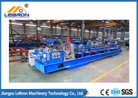China Siemens PLC C Z Purlin Roll Forming Machine 18 Stands 22 kW High Speed for sale