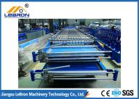 China 7.5 KW Double Layer Roll Forming Machine for Corrugated and IBR Sheet 0.3-0.8mm for sale