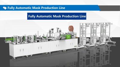 China PLC Control N95 KN95 Surgical Mask Making Machine 40-50 ppm 380V 18KW for sale