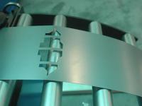 China Galvanized Steel Strip 1.2mm Rolling Door Roll Forming Machine for sale