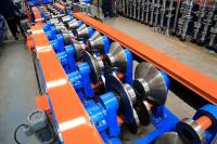 China Welded Structural Steel 18mm C Purlin Roll Forming Machine for sale