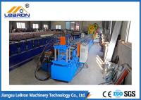 China GCr15 Pop Channel Making Machine 15m/min 50mm Shaft Strut Channel Roll Forming for sale