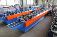 China PLC 1.2mm Steel Door Frame Roll Forming Machine 7.5kW Gearbox Drive for sale