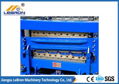 China 845 900 Trapezoidal Sheet Double Layer Roll Forming Machine 7.5kw for sale