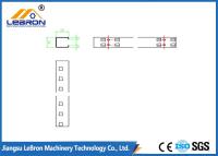 China Supermarket Storage Rack Roll Forming Machine 14 Stations 1.5-2.5mm Thickness 380V for sale