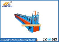 China PLC Control Automatic High Efficiency Metal Gutter Roll Forming Machine 108mm Width 0.4-0.6mm Thickness for sale
