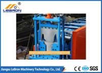 China Light Gauge Steel Framing System 11kW Rain Gutter Roll Forming Machine 24 Stations for sale