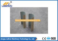 China 7.5KW Seamless Gutter Roll Forming Machine GI PPGI Coil Feeding Material for sale