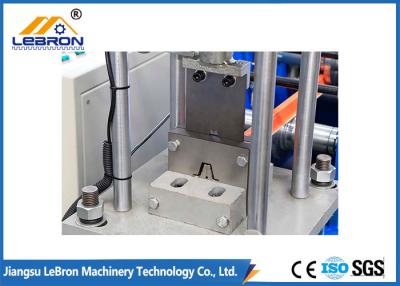 China 0.3-0.8mm Automatic Hat Shape Roll Forming Machine 75mm Shaft Chain Drive for sale