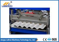 China PPGI GI Corrugated Sheet Roll Forming Machine 0.3-0.8mm Thickness Siemens PLC Control for sale