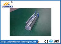 China 95mm Shaft PLC C Channel  Storage Rack Roll Forming Machine for sale
