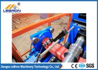 China GGPI Color Steel Downspout Roll Forming Machine With Omron Encoder for sale