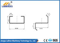China Interchangeable C Z Purlin Roll Forming Machine 1.5-3.0mm Thickness PLC Control for sale
