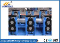 China Siemens PLC Storage Rack Roll Forming Machine 16m/min 95mm Shaft for sale