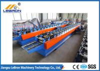 China Automatic Steel Door Frame Roll Forming Machine 75mm Shaft 0.8-1.2mm Thickness for sale