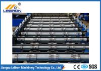 China IBR Sheet Roll Former Double Layer Deck Roll Forming Machine 10 Tons 380V 7.5kw for sale