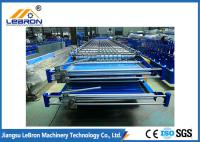 China Trapezoidal Double Layer Roll Forming Machine 12m/min Fully Automatic 0.3-0.8mm for sale