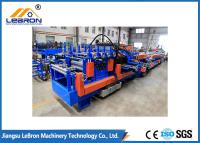 China GCr15 C Purlin Roll Forming Machine 18.5kW 380V 3Ph Pre Punching 20m/min for sale