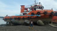 China Pontoon Bridge Ship Marine Rubber Airbag Industrial Inflatable for sale