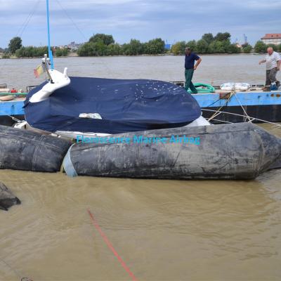China Marine Salvage Rubber Ship Launching Airbag Floating inflatable for sale