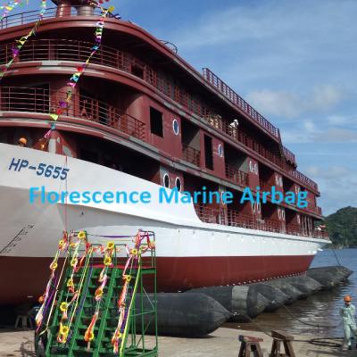 China Pneumatic Rubber Lifting Inflatable Marine Airbags For Ship Launching for sale