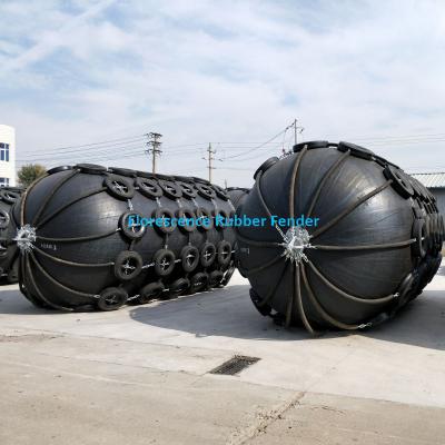 China Other Marin Supplier Submarine Boat Pneumatic Rubber Fender 50Kpa 80Kpa for sale
