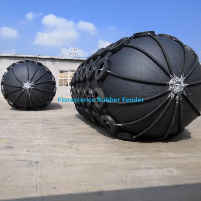 China Ship To Dock Floating Pneumatic Rubber Fender Inflatable for sale