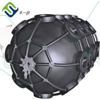 China Marine Ship Port Pneumatic Rubber Fenders Black Color for sale