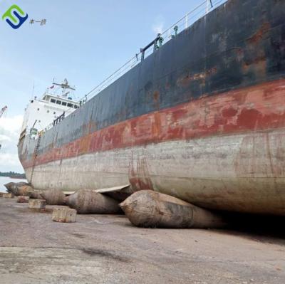 China Inflatable Rubber Air Bags Marine Launching Airbag With Fittings for sale