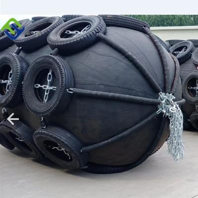 China LNG Ship Dock Floating Marine Rubber Yokohama Pneumatic Fender With BV Certificate for sale