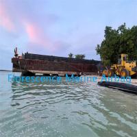China Pneumatic Rubber Heavy Lifting Ship Launching Airbag BV Certificated for sale
