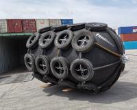 China Ship Dock Pneumatic Rubber Fender For Boat Berthing for sale