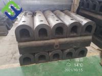 China Dock Protection Hollow D Section Boat Fender Rubber Bumper for sale