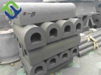 China Dock Protection Hollow D Section Boat Fender Rubber Bumper for sale