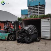 China Unique Rubber Inflatable Pneumatic Fender For Ship To Ship Or Dock for sale