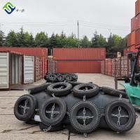 China Net Type Sling Rubber Marine Ship Roller Yokohama Pneumatic Fender Floating for sale