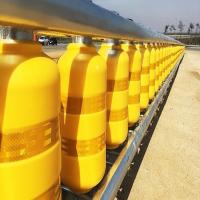 China Roadway Safety Highway Barrier Crash Rolling Guardrail Roller Barrier for sale