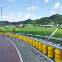China Safe Rolling Type Safety EVA Roller Barrier Safety Roller Crash Barrier for sale