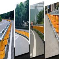 China Safe Rolling Type Safety EVA Roller Barrier Safety Roller Crash Barrier for sale